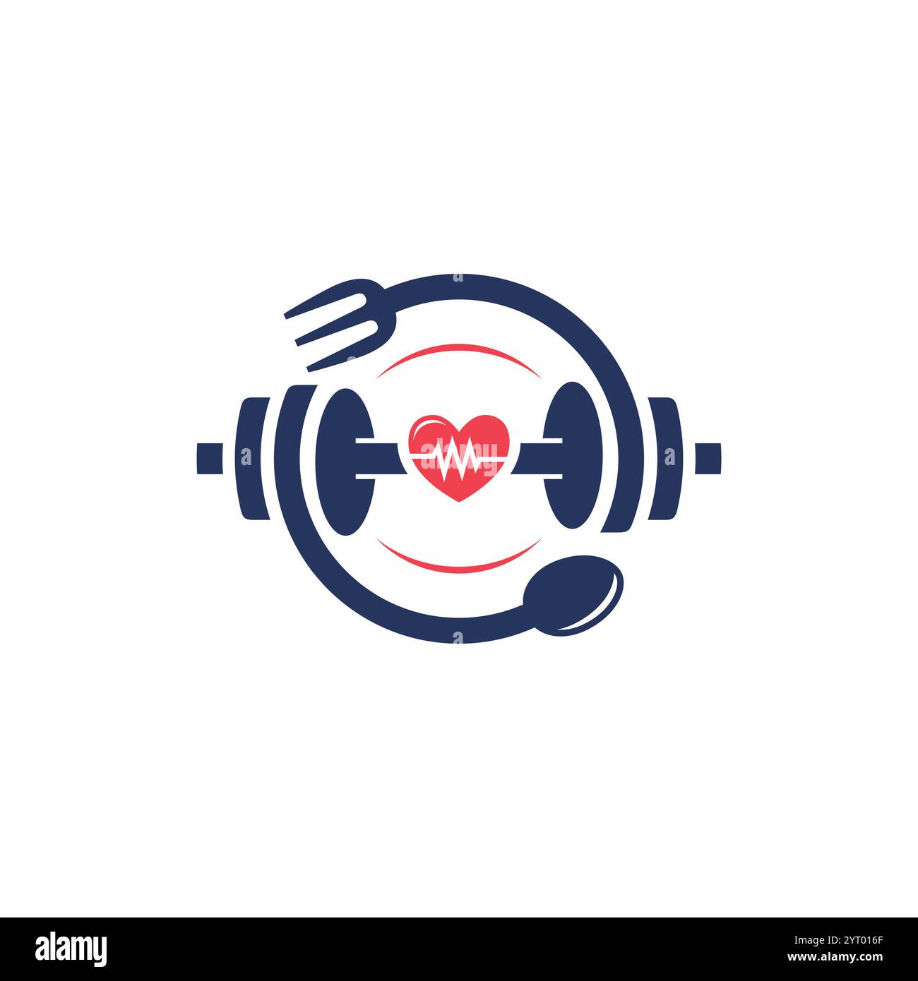 Fitness food logo for Nutrition or Supplement concept. Vector ...