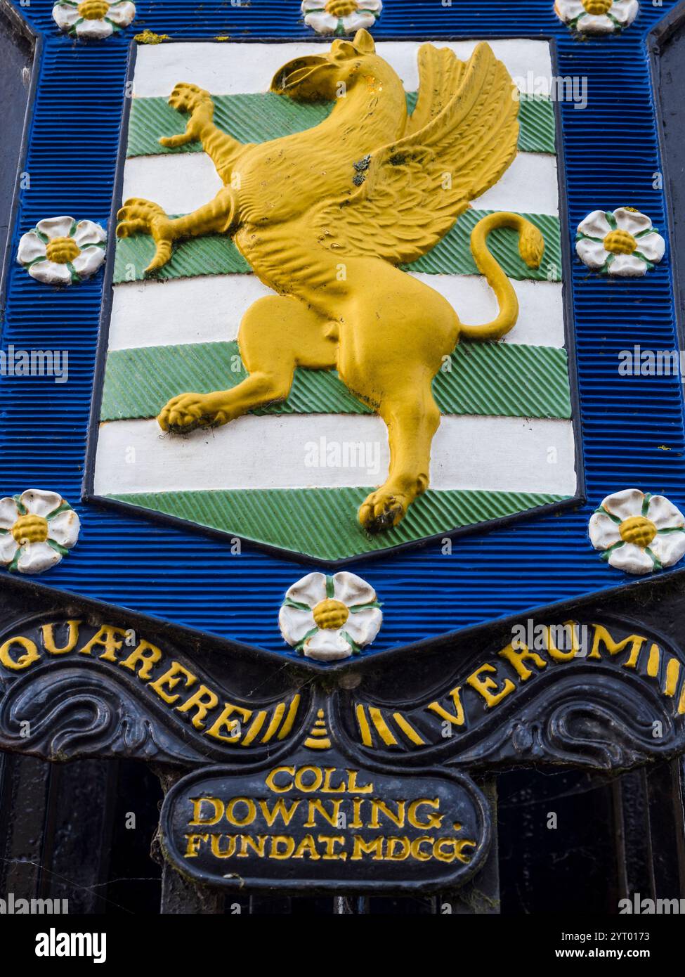 Shield, Coat of Arms of Downing College, University of Cambridge ...