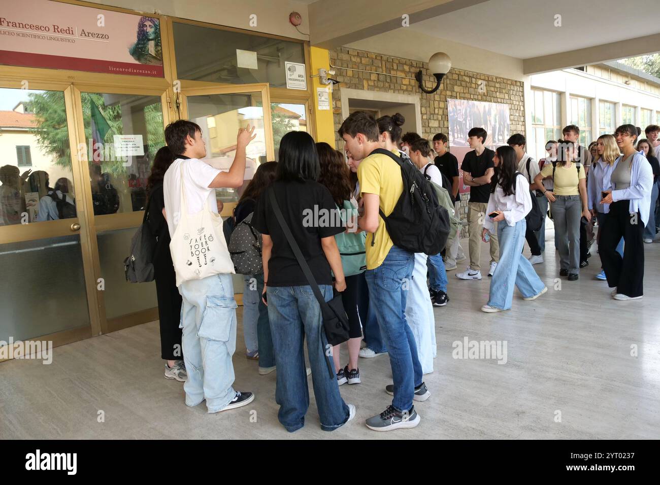 Italy, Arezzo, June 19, 2024 : High school maturity exams 2024 ...