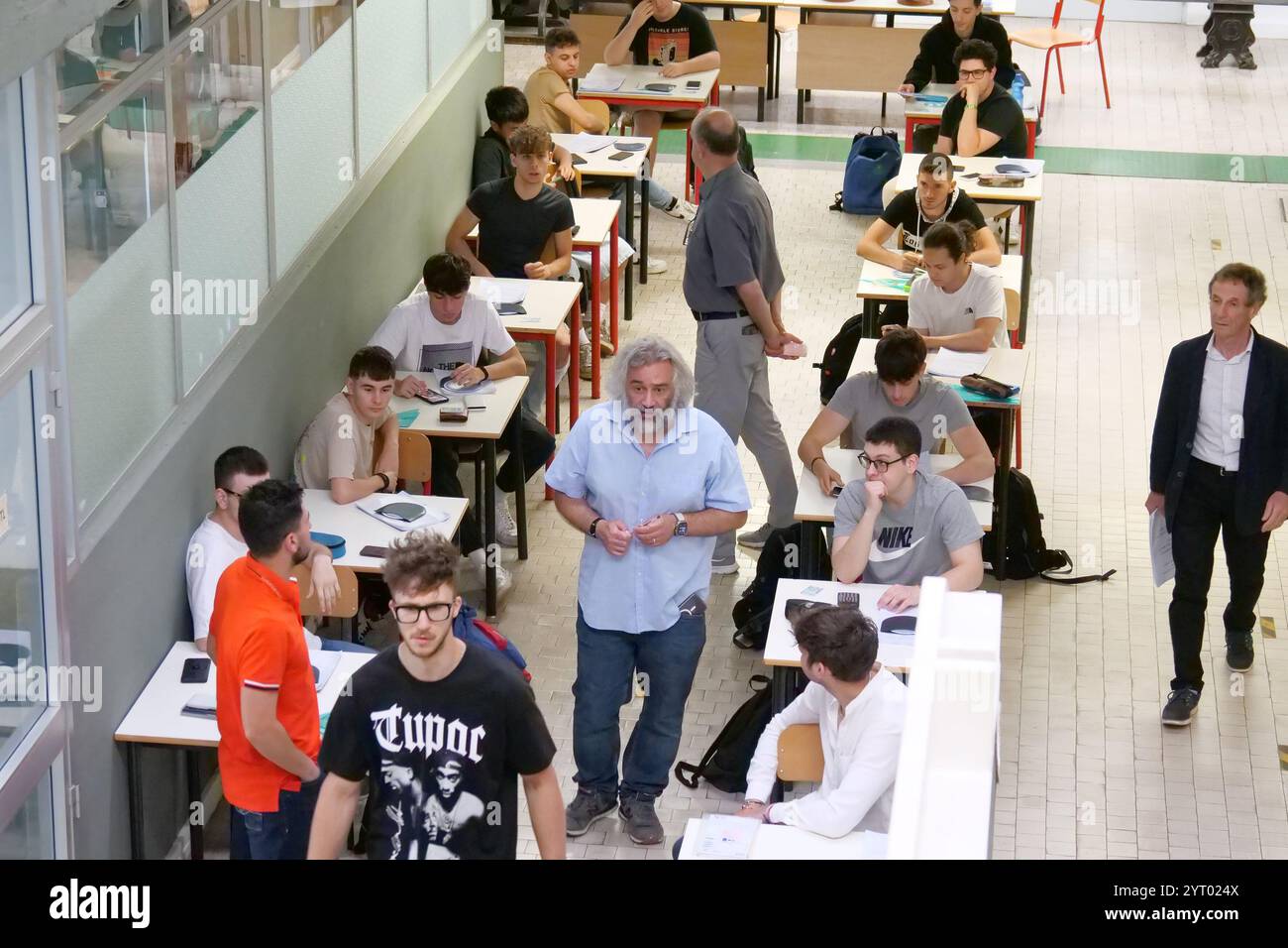 Italy, Arezzo, June 20, 2024 : High school maturity exams 2024 ...