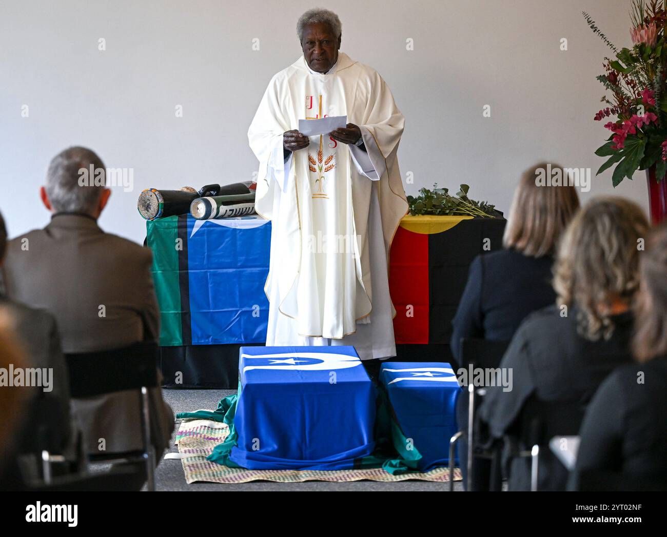 Berlin, Germany. 05th Dec, 2024. Father Daniel Stephen, one of the ...