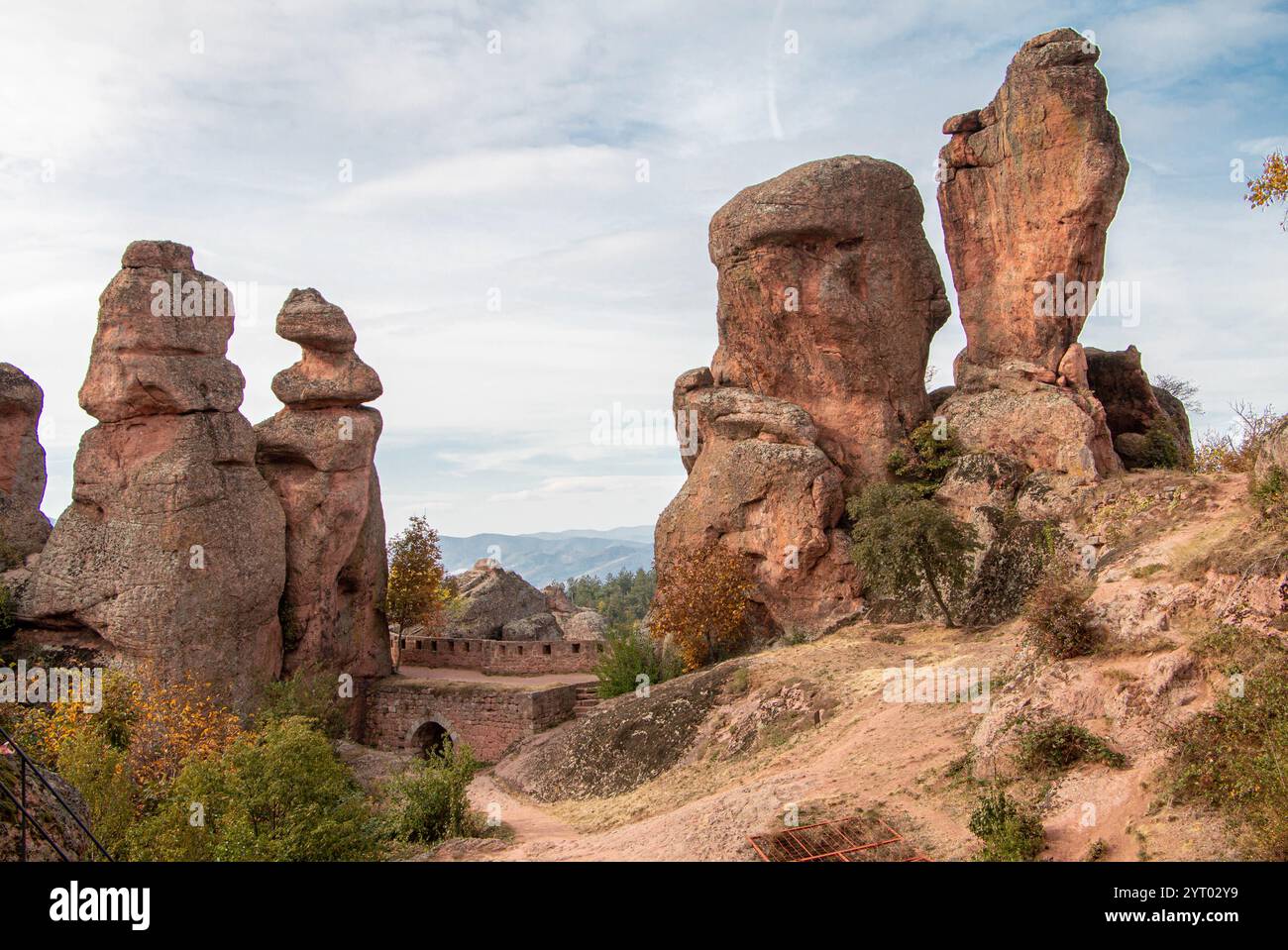 The Belogradchik Fortress, castle also known as Kaleto, is an ancient ...