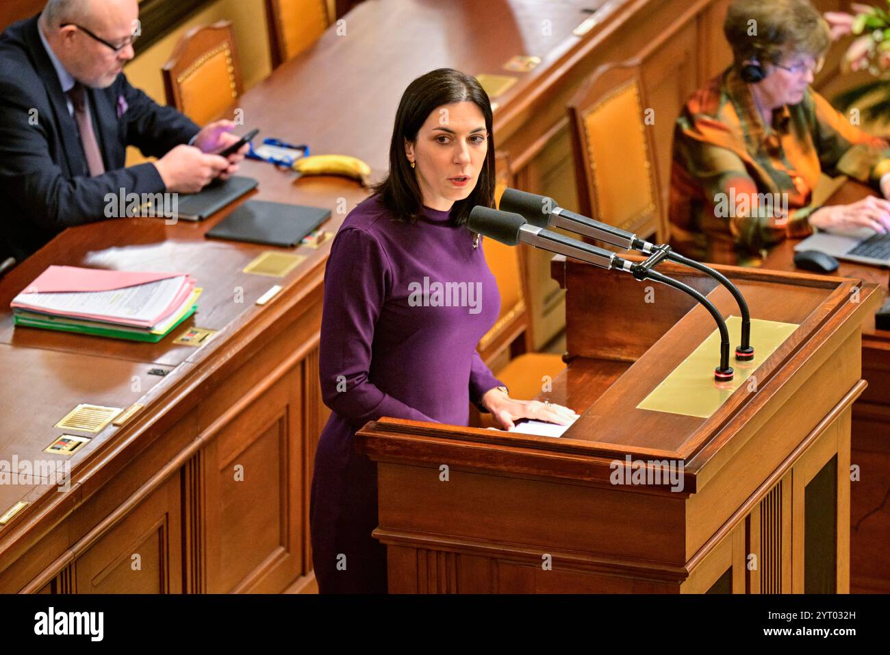 Prague, Czech Republic. 05th Dec, 2024. Czech Chamber of Deputies ...