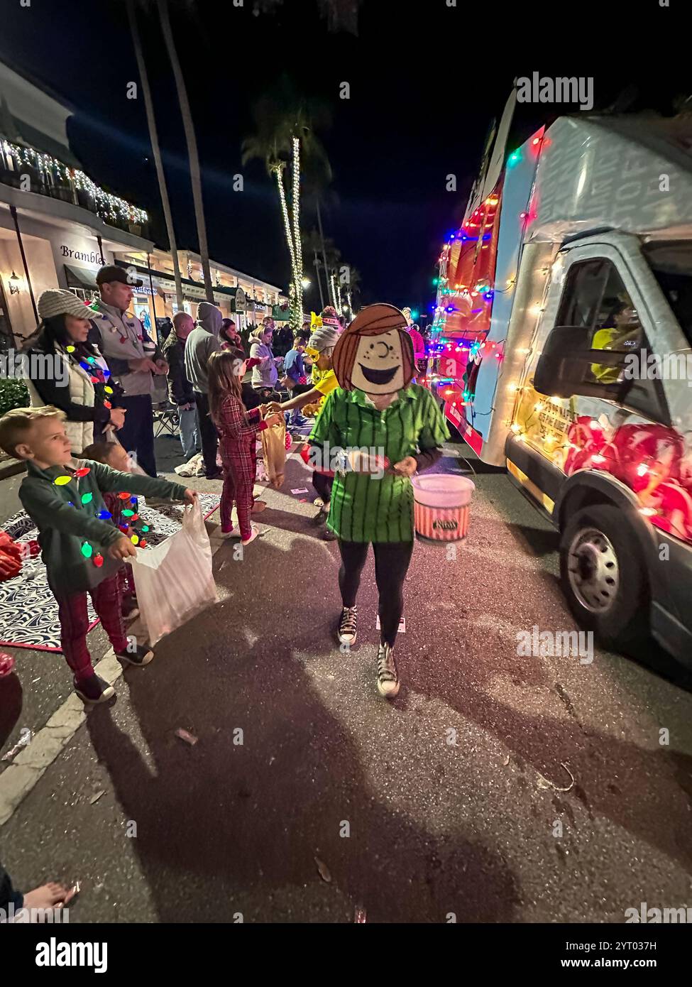 The 2024 City of Naples Christmas Parade held along Fifth Avenue in ...