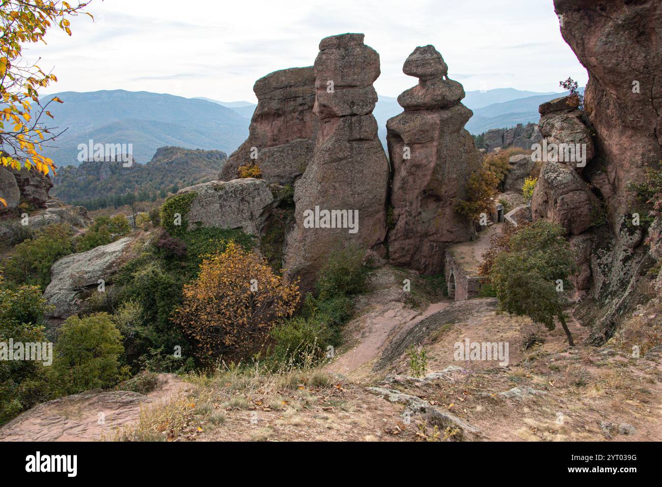 The Belogradchik Fortress, castle also known as Kaleto, is an ancient ...