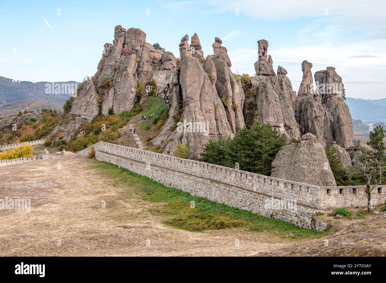 The Belogradchik Fortress, castle also known as Kaleto, is an ancient ...
