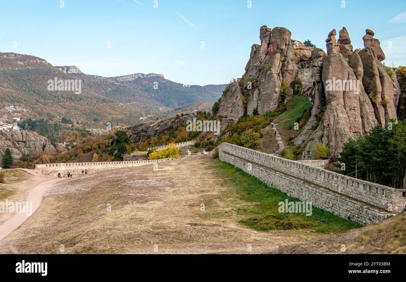 The Belogradchik Fortress, castle also known as Kaleto, is an ancient ...