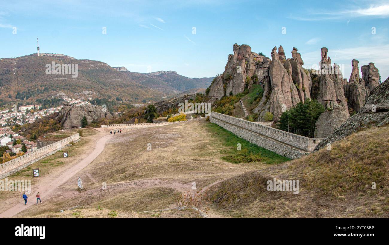 The Belogradchik Fortress, castle also known as Kaleto, is an ancient ...