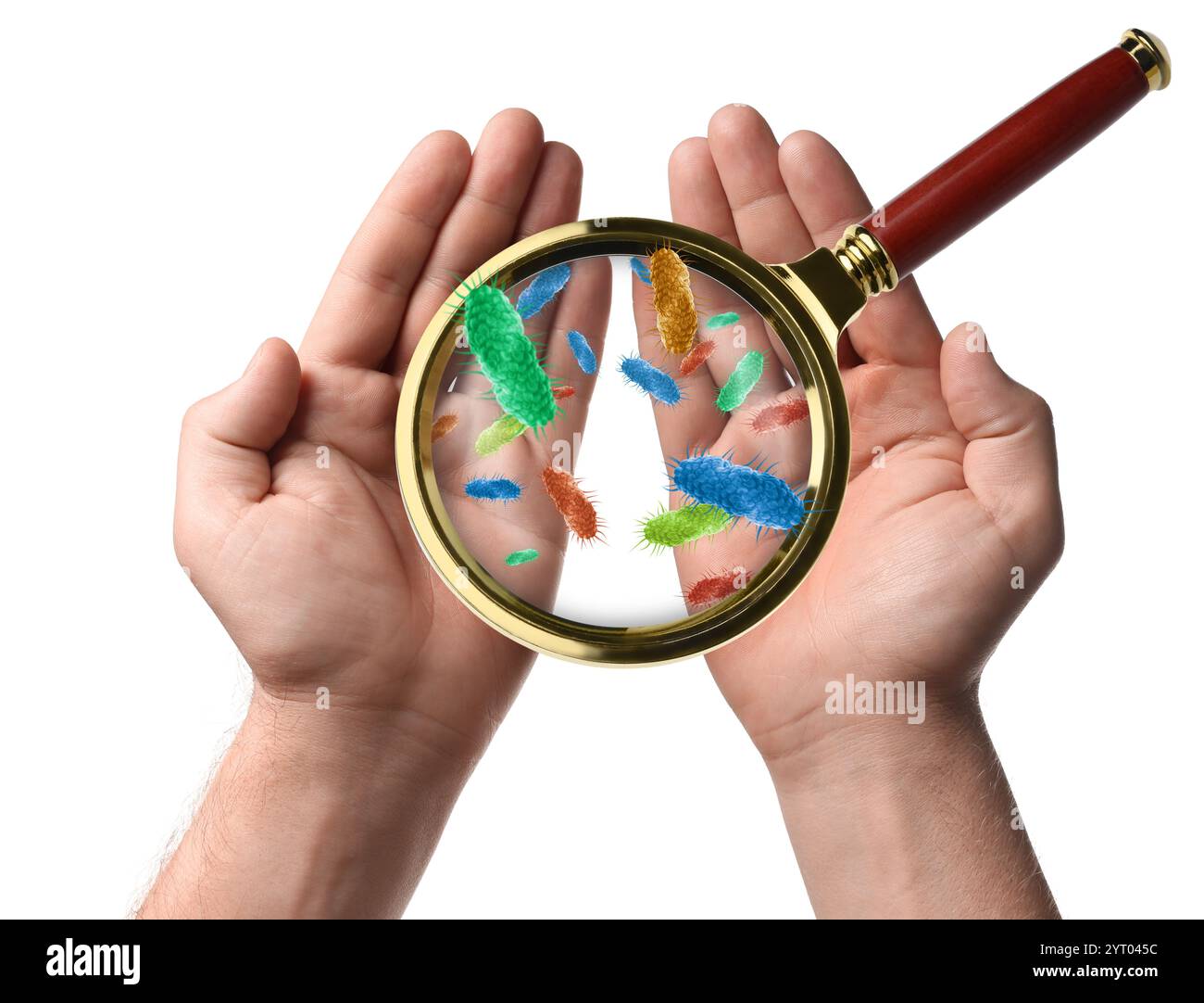 Isolated person illustration wash Cut Out Stock Images & Pictures - Alamy