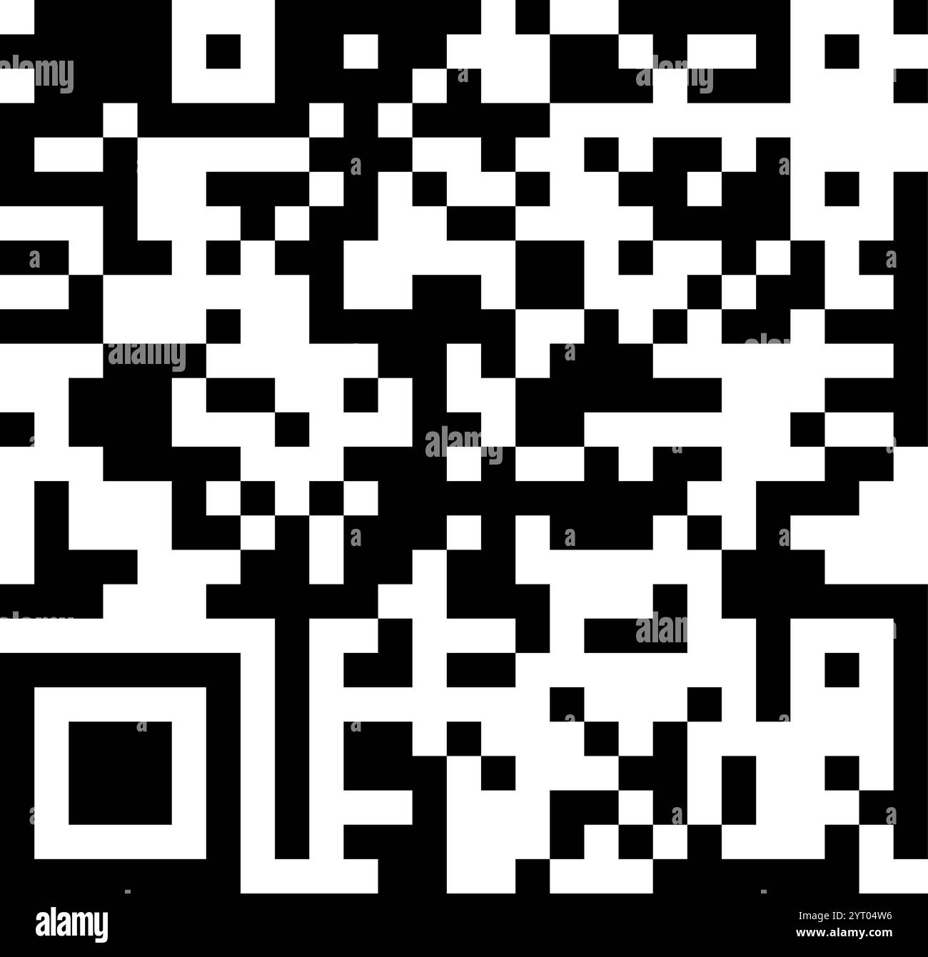 Black and white qr code representing digital data, enabling mobile scanning and providing quick ...
