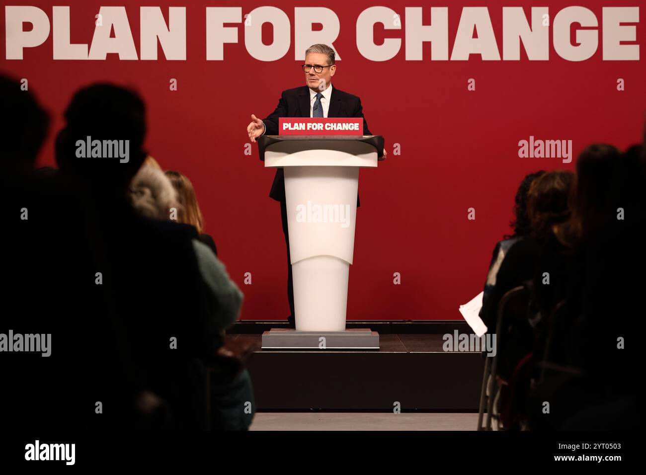 Britain's Prime Minister Keir Starmer during his 'plan for change ...