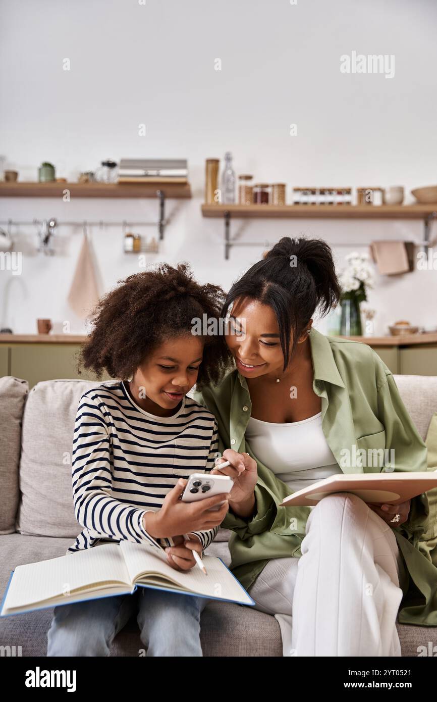 A dedicated mother cherishes moments with her daughter, sharing stories ...