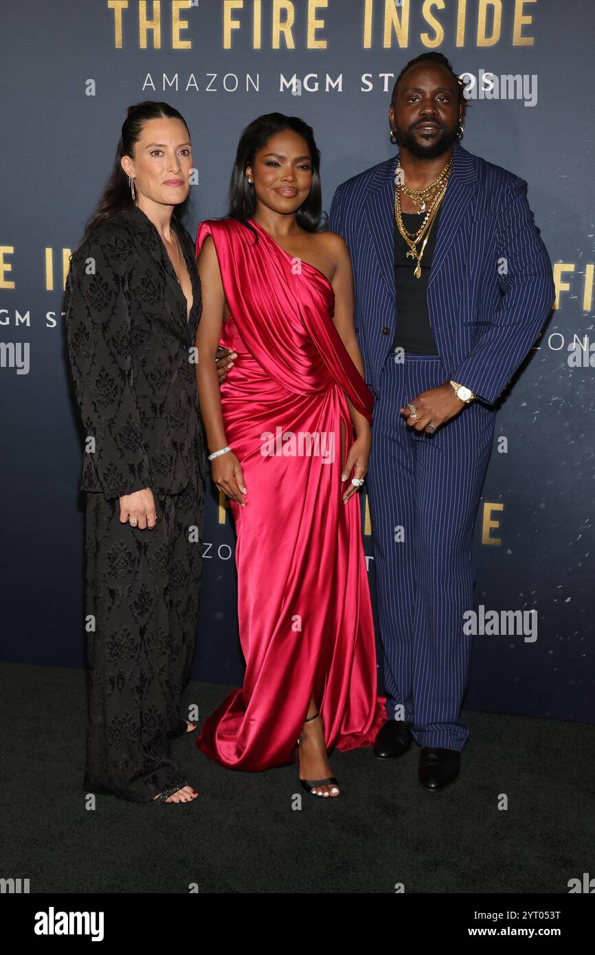Los Angeles, Ca. 04th Dec, 2024. Rachel Morrison, Ryan Destiny, Brian ...