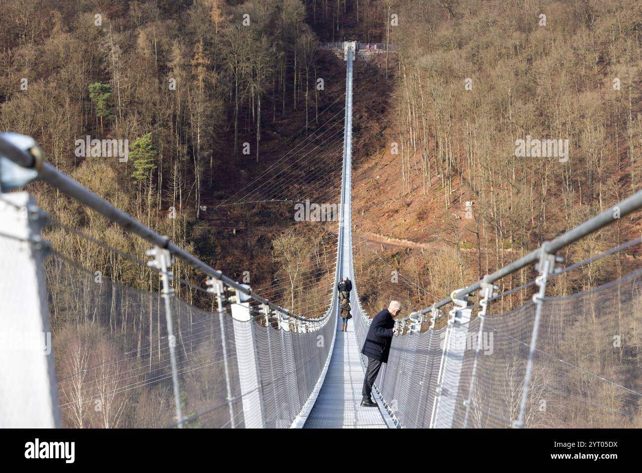 Rotenburg A. D. Fulda, Germany. 05th Dec, 2024. The 617-metre-long and ...