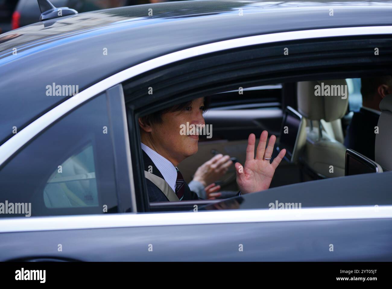 Fatih, Istanbul, Turkey. 5th Dec, 2024. Japanese Crown Prince Akishino ...