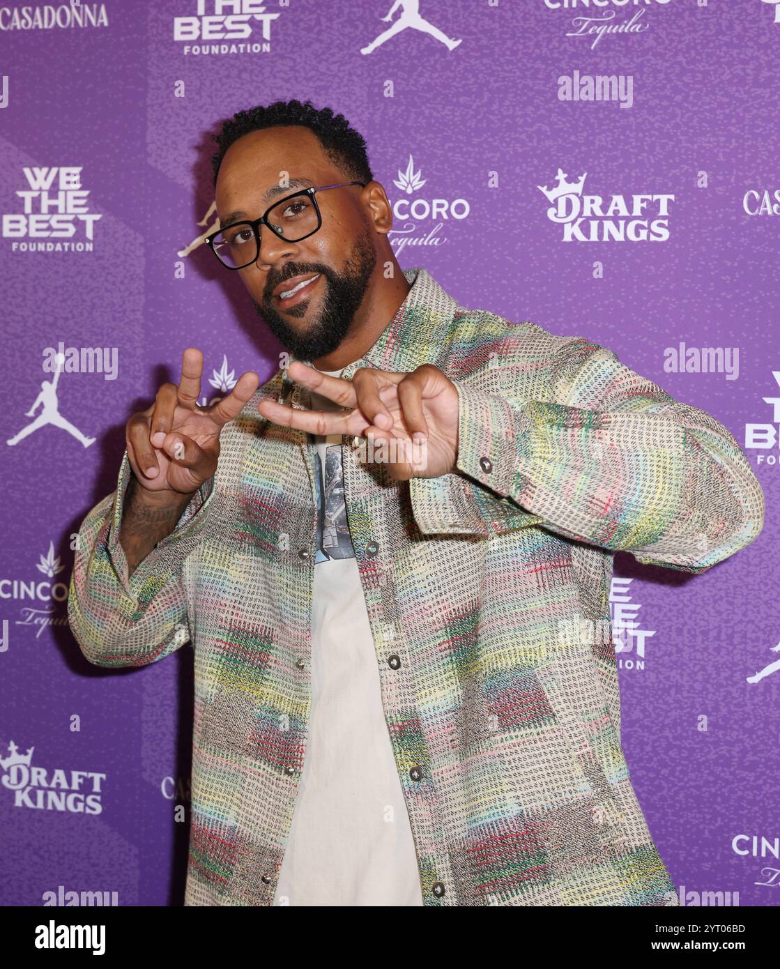 Miami, USA. 04th Dec, 2024. MIAMI, FLORIDA - DECEMBER 04: Marcus Jordan ...