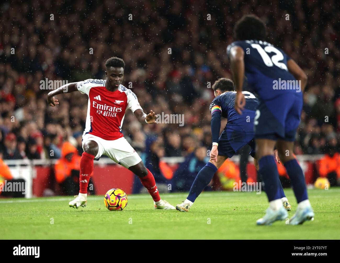 Bukayo saka 2024 december arsenal hi-res stock photography and images ...