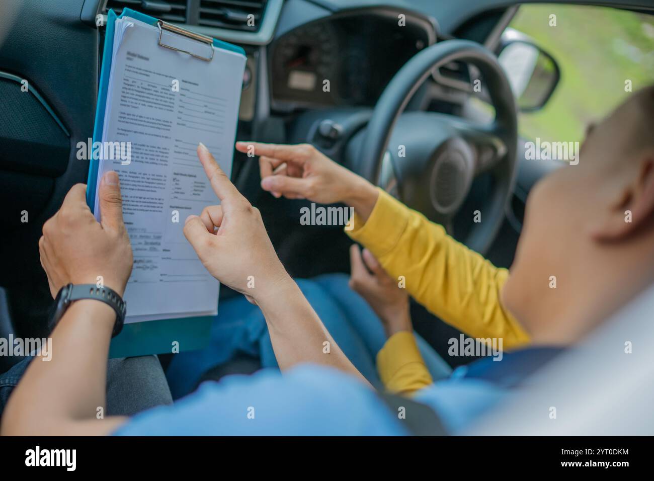 Driving Instruction Together with a Student Learning Collaboratively ...