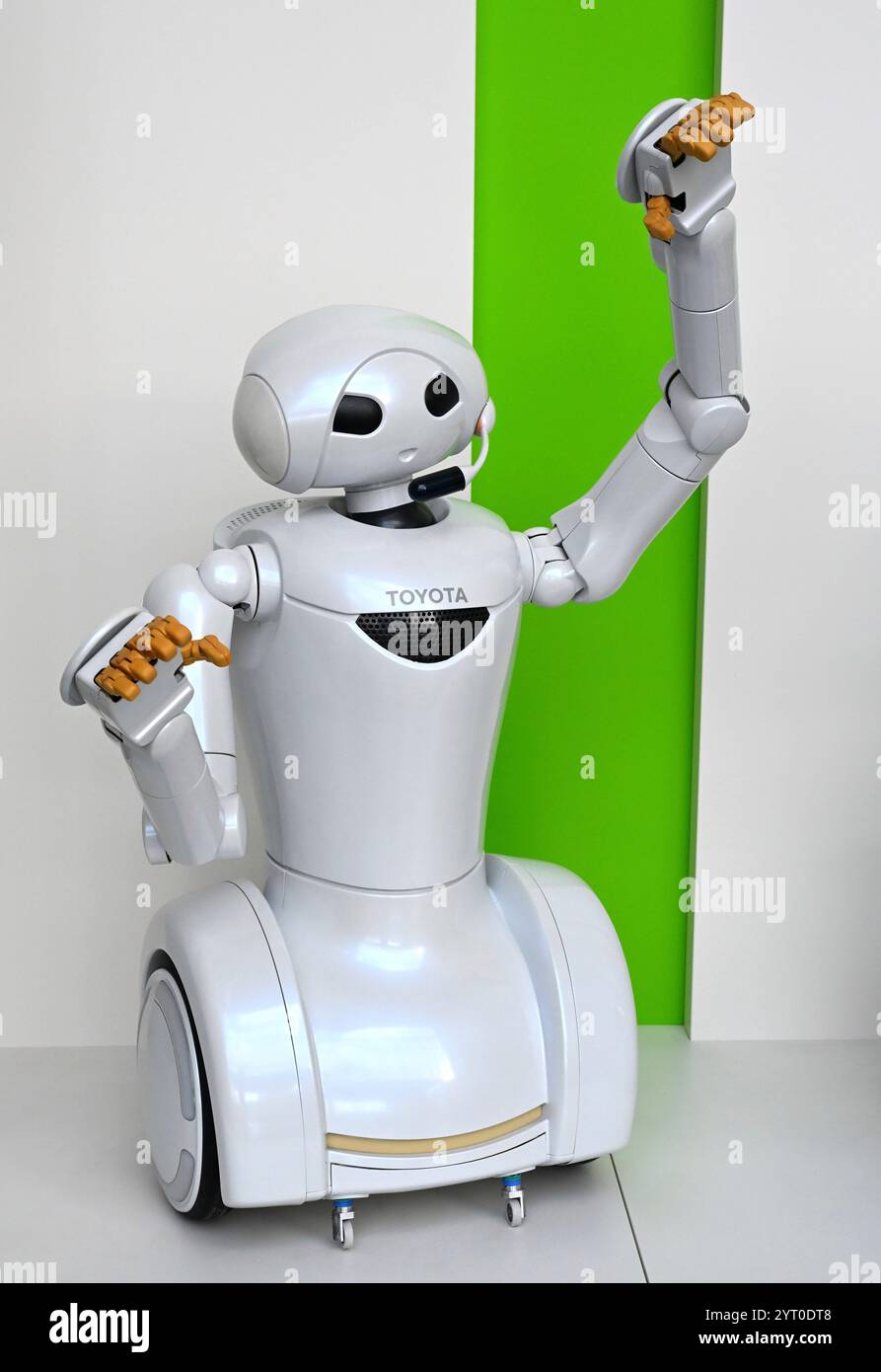 Toyota Partner Robot is seen which performed during the 2005 World ...