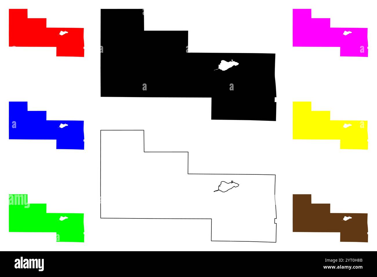 Shawano (Shawanaw) County, State of Wisconsin (U.S. county, United ...