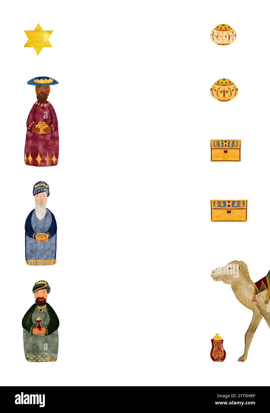 Three wise men Cut Out Stock Images & Pictures - Alamy