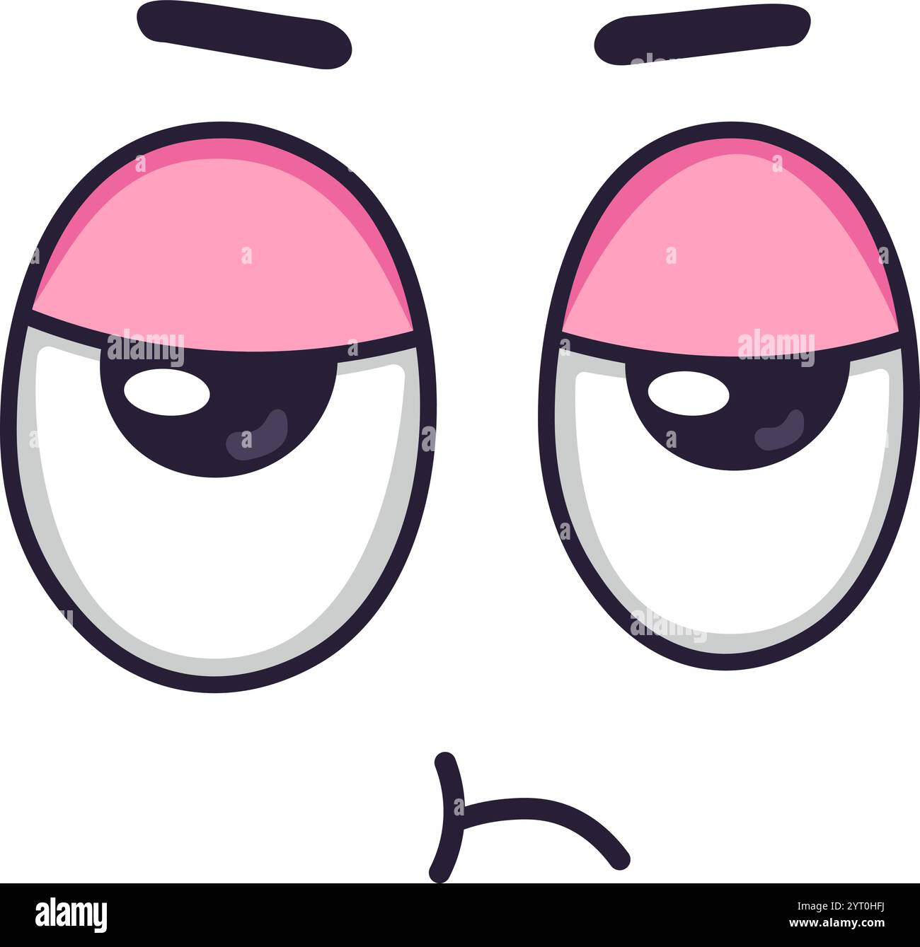 Downturned pupils hi-res stock photography and images - Alamy