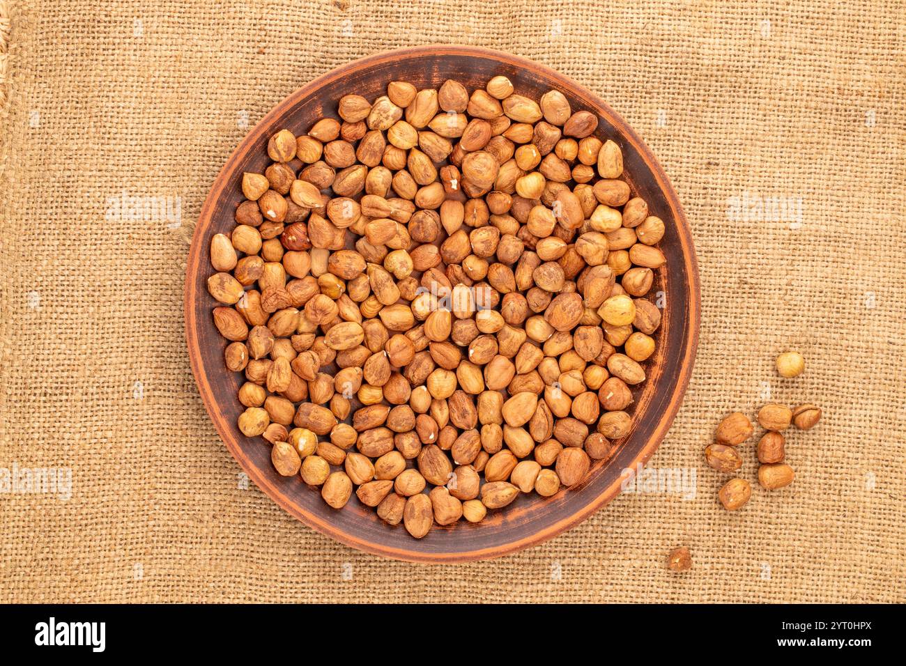 Hazelnut macro view hi-res stock photography and images - Alamy