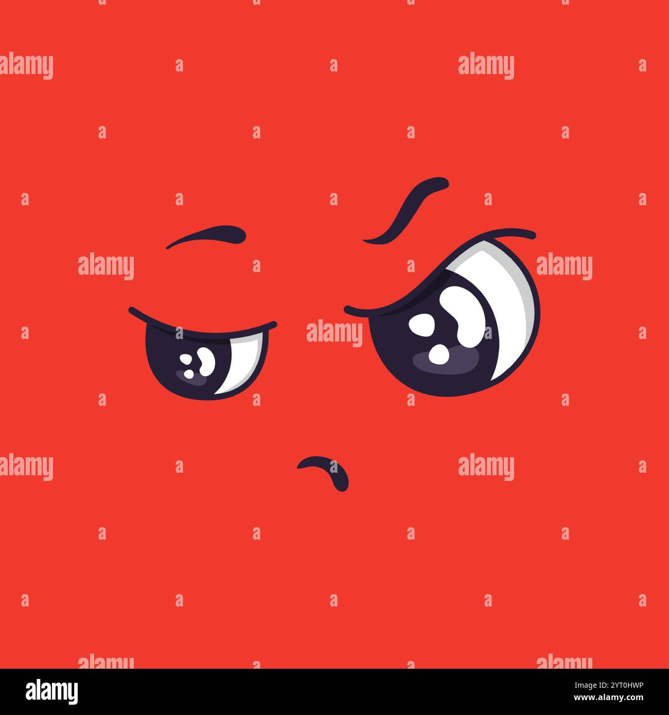 Squinted eyes Stock Vector Images - Alamy