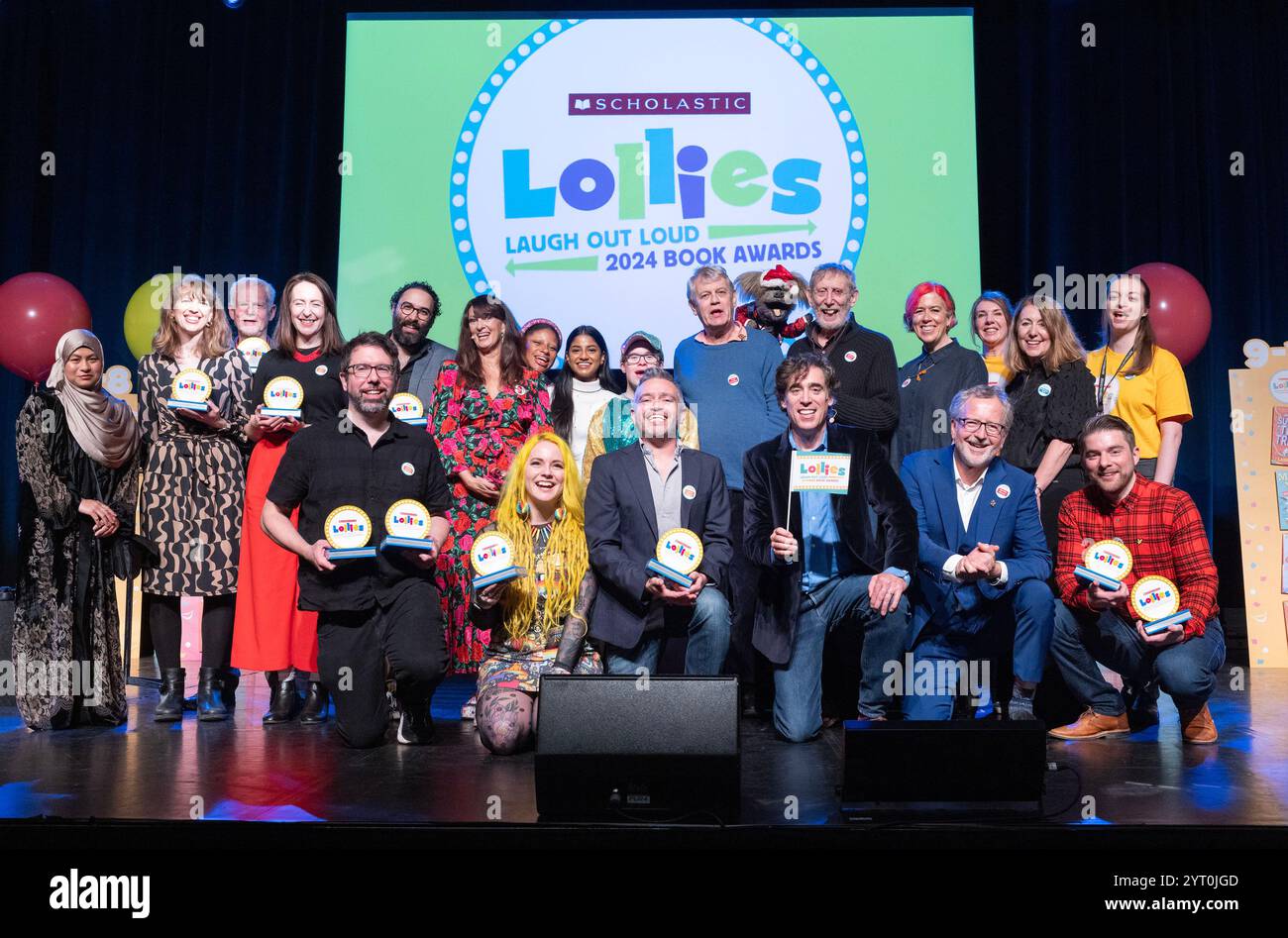 EDITORIAL USE ONLY The Lollies Awards 2024 from Scholastic UK, which celebrate the funniest ...