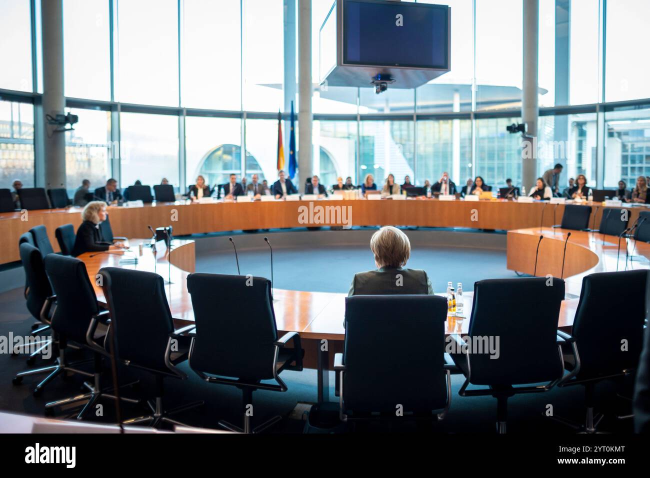 Berlin, Deutschland. 05th Dec, 2024. Angela Merkel, former Chancellor ...