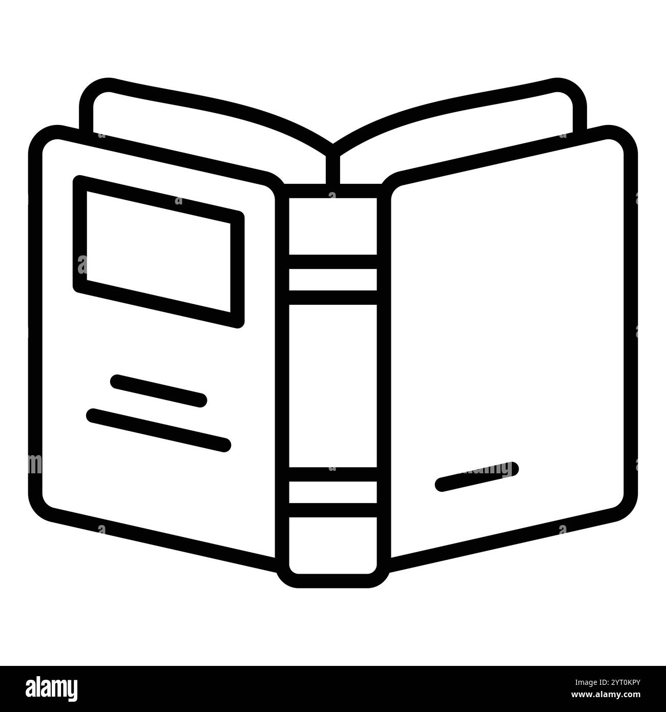 Grab this creatively designed icon of book, download this premium ...