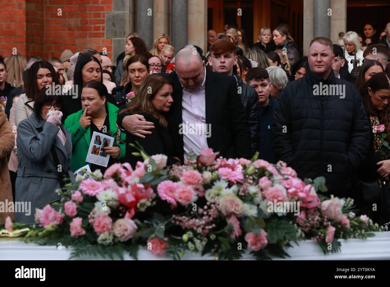 The parents of Chloe Ferris, Declan and Sharon, after their daughter's ...