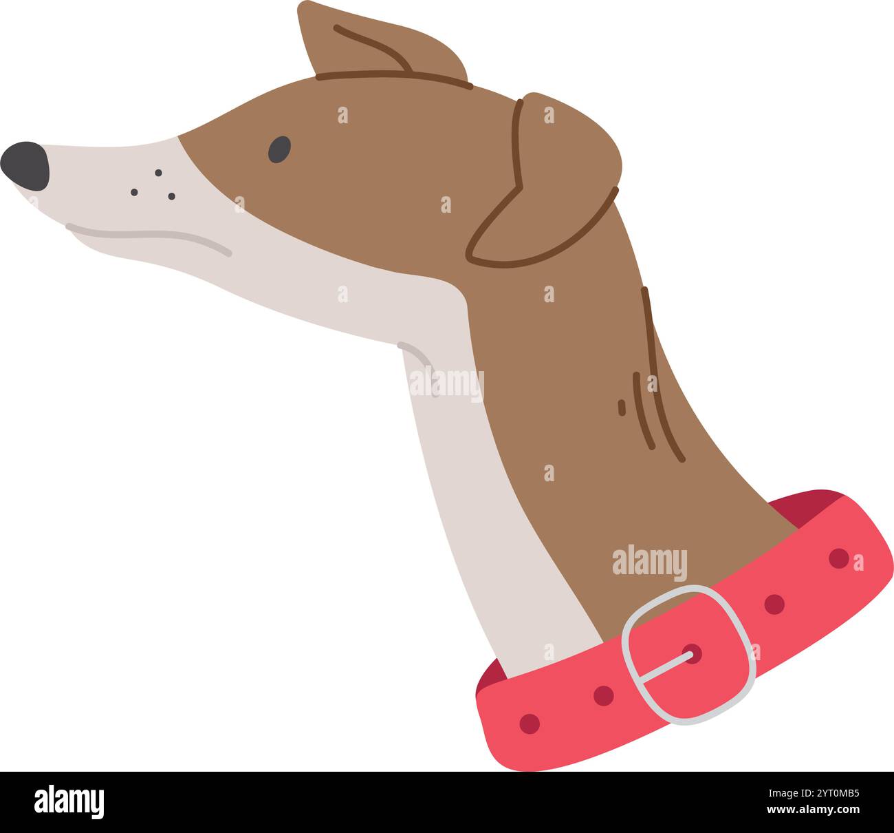 greyhound dog side view Stock Vector Image & Art - Alamy