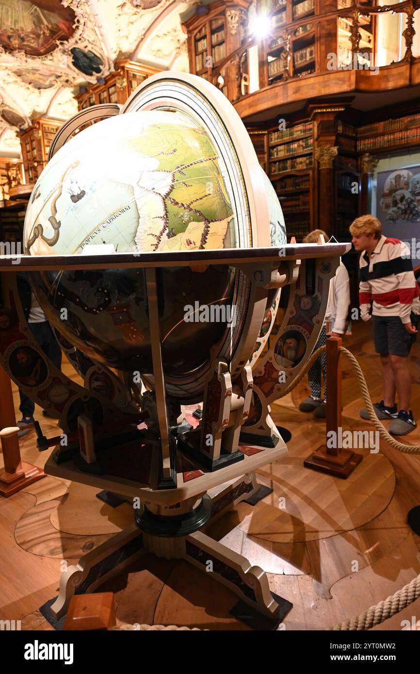 Abbey library of St Gallen Stock Photo - Alamy
