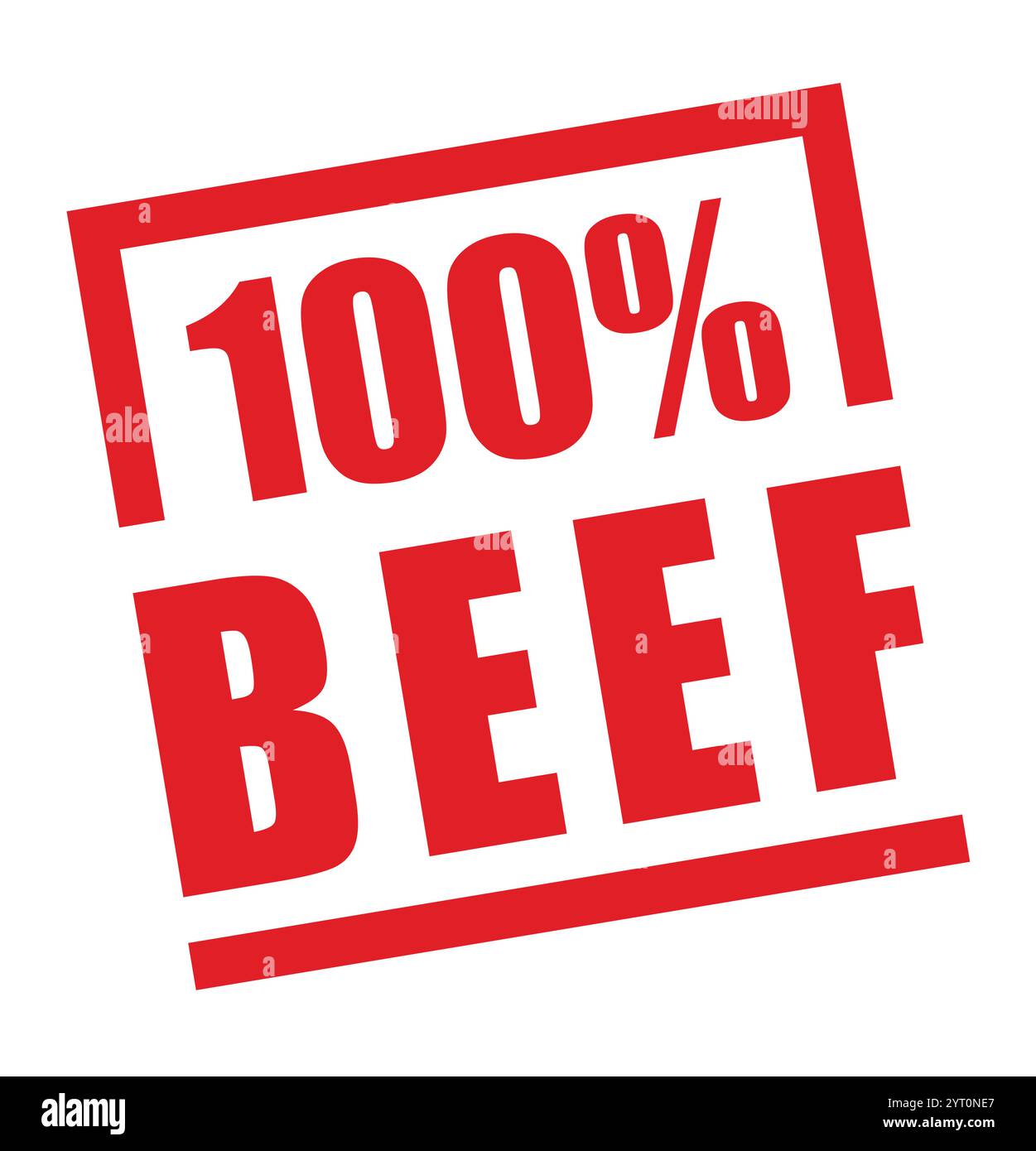 100 percent beef hi-res stock photography and images - Alamy