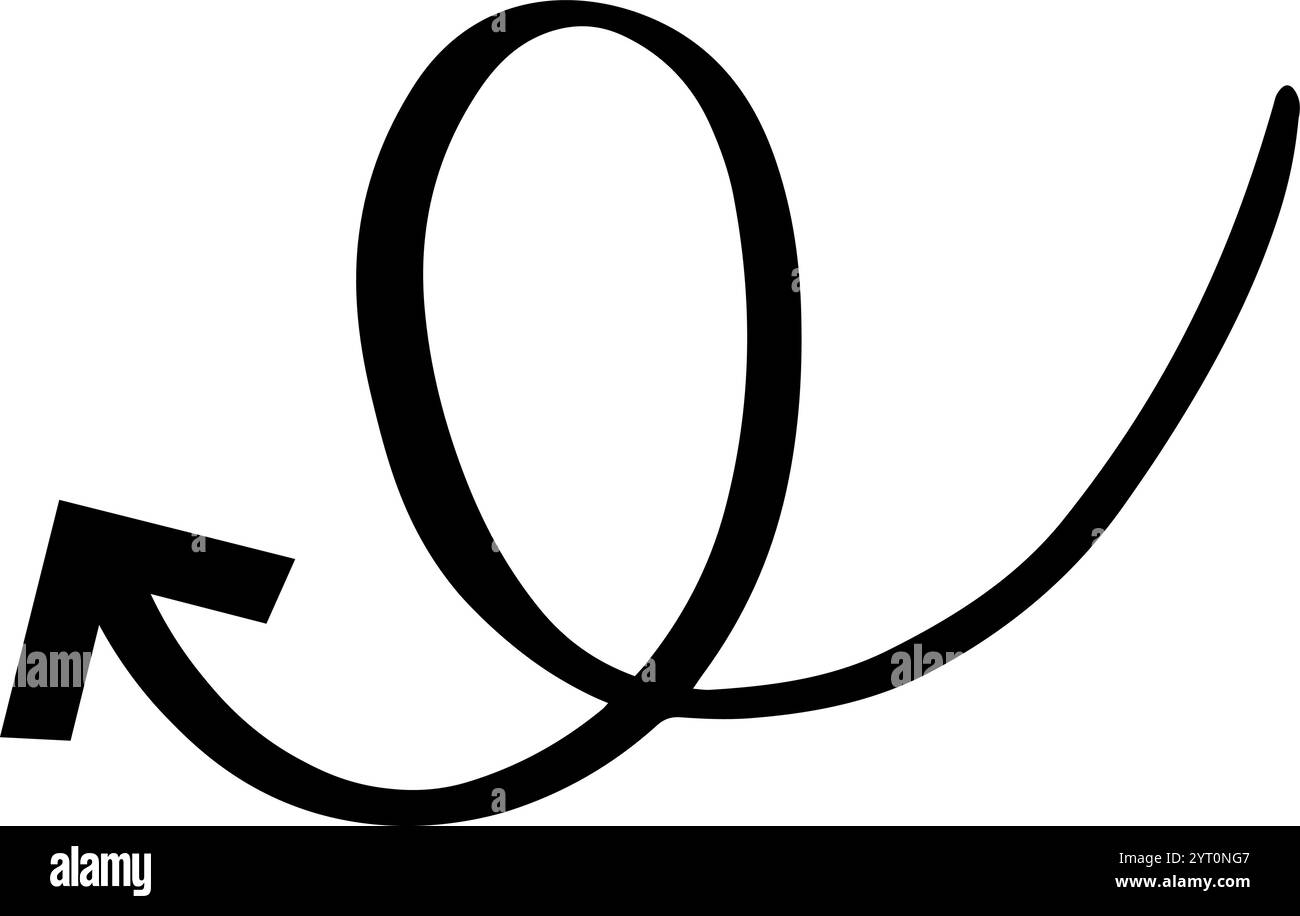 Left spiral Black and White Stock Photos & Images - Alamy