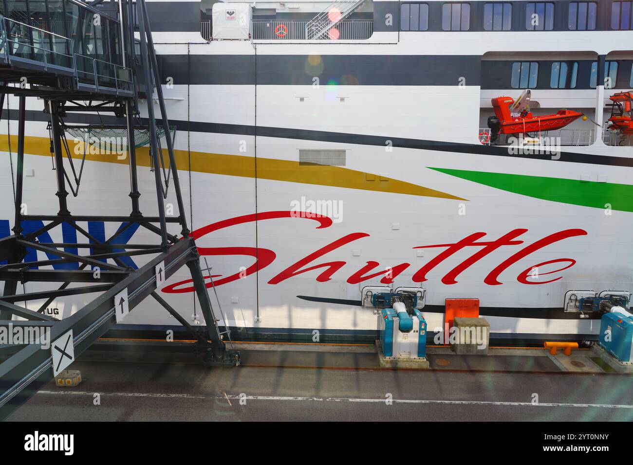 HELSINKI, FINLAND -17 AUG 2024 – View of the West Terminal 2 ferry ...