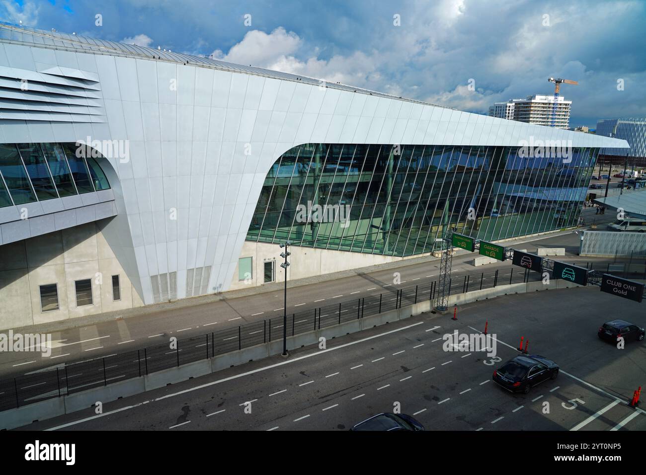 HELSINKI, FINLAND -17 AUG 2024 – View of the West Terminal 2 ferry ...