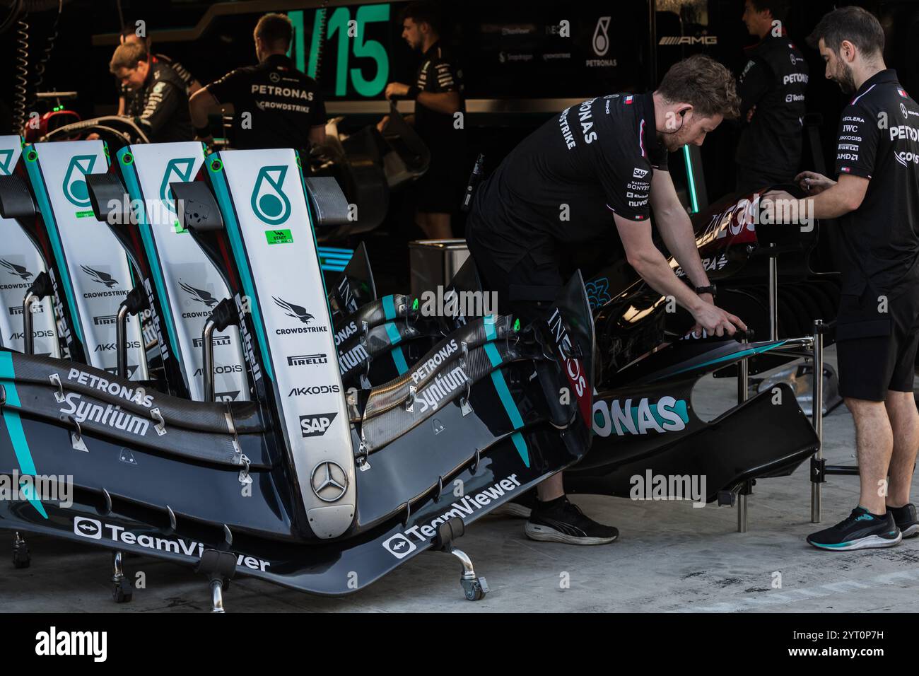 Mercedes w15 front wing hi-res stock photography and images - Alamy