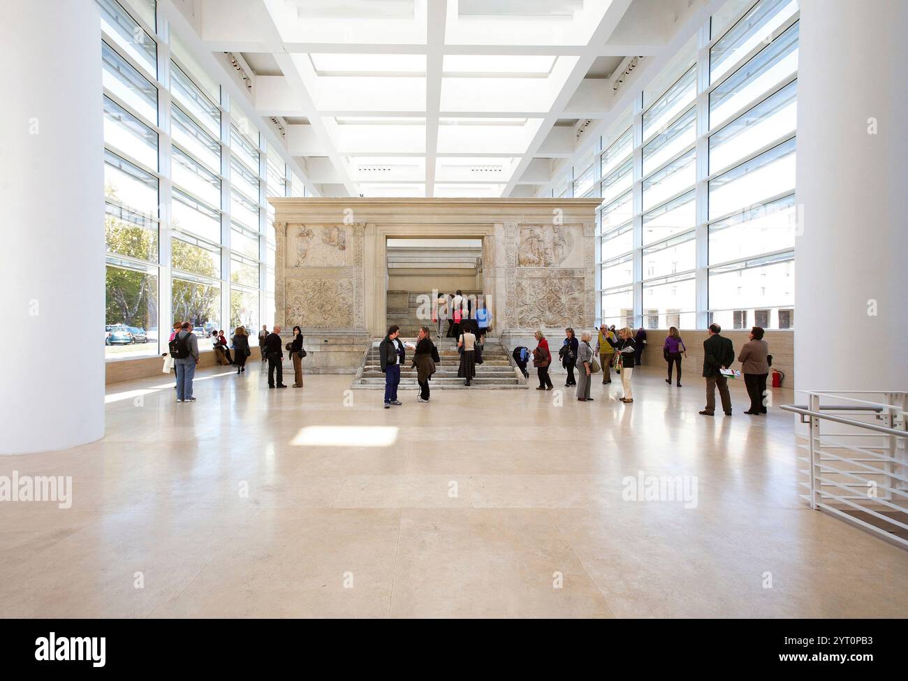 Italy Rome Ara Pacis Augustae 9 B.C Stock Photo - Alamy