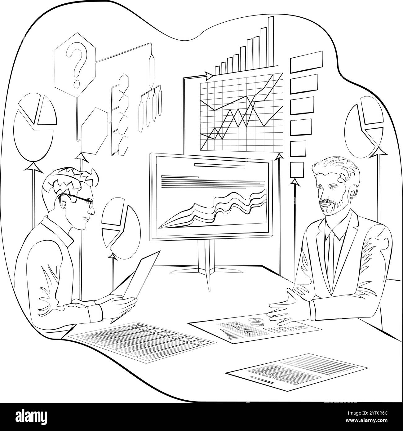 Analysis process vector vectors hi-res stock photography and images - Alamy