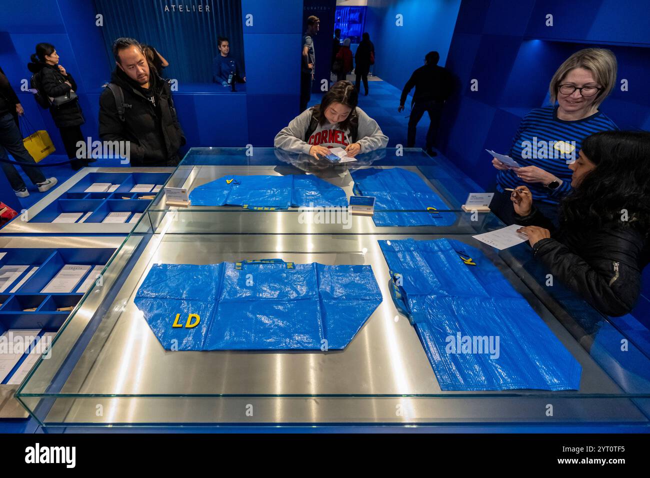 London, UK. 5 December 2024. Interior of The House of Frakta pop-up ...