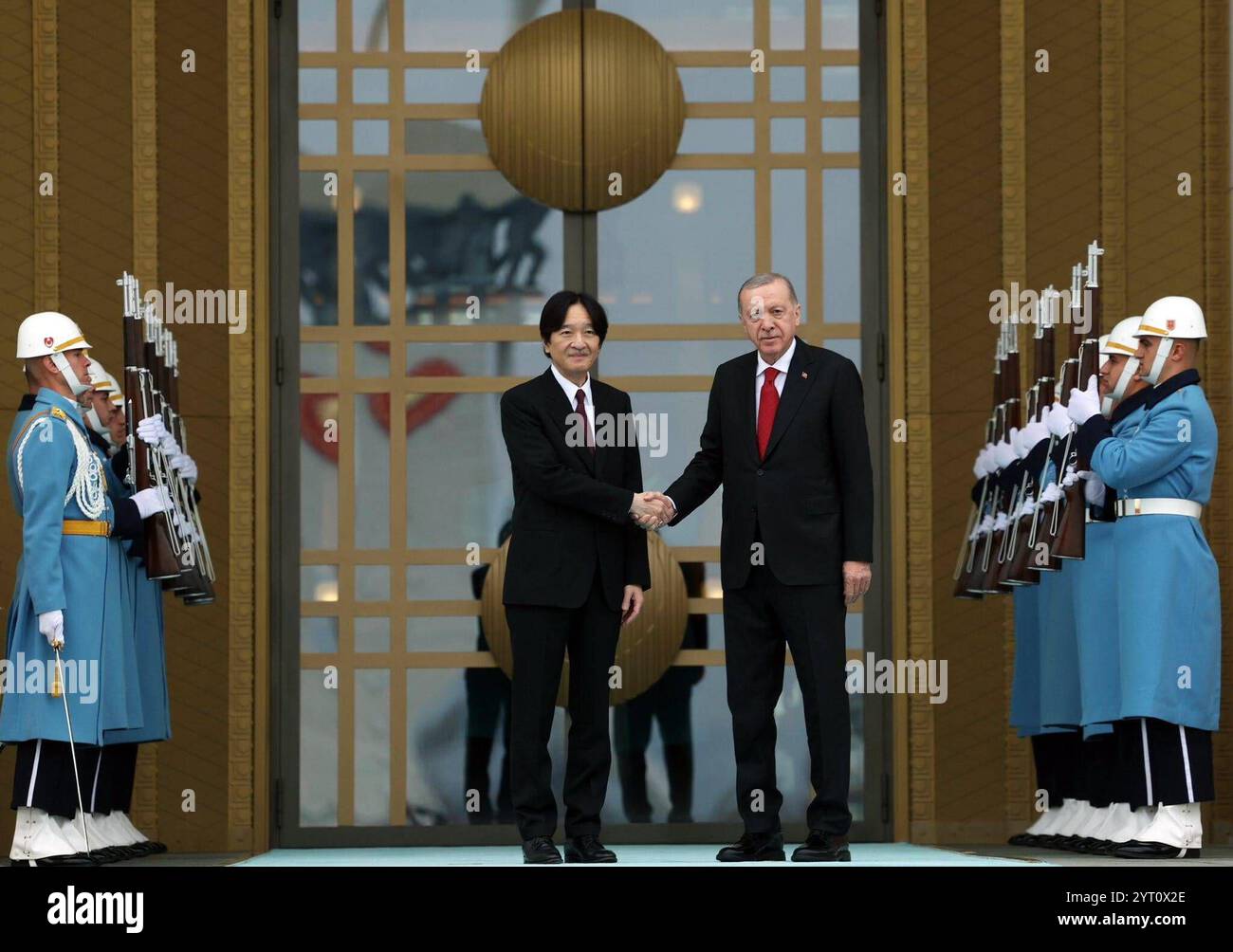 Turkish President Recep Tayyip Erdogan meets with Japanese Crown Prince ...