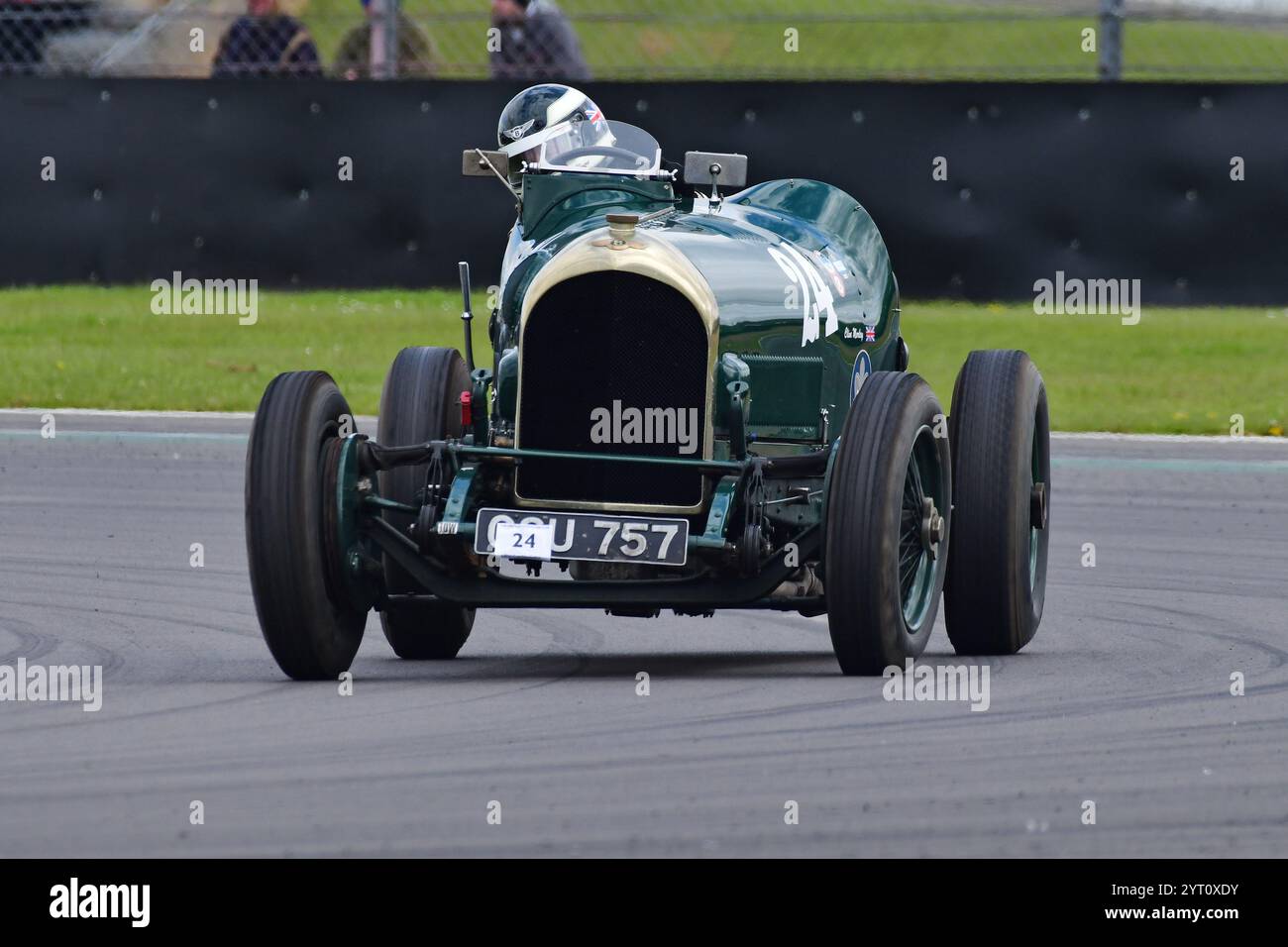Clive Morley, Bentley 3-4½ litre, GP Italia & Lanchester Trophies ...