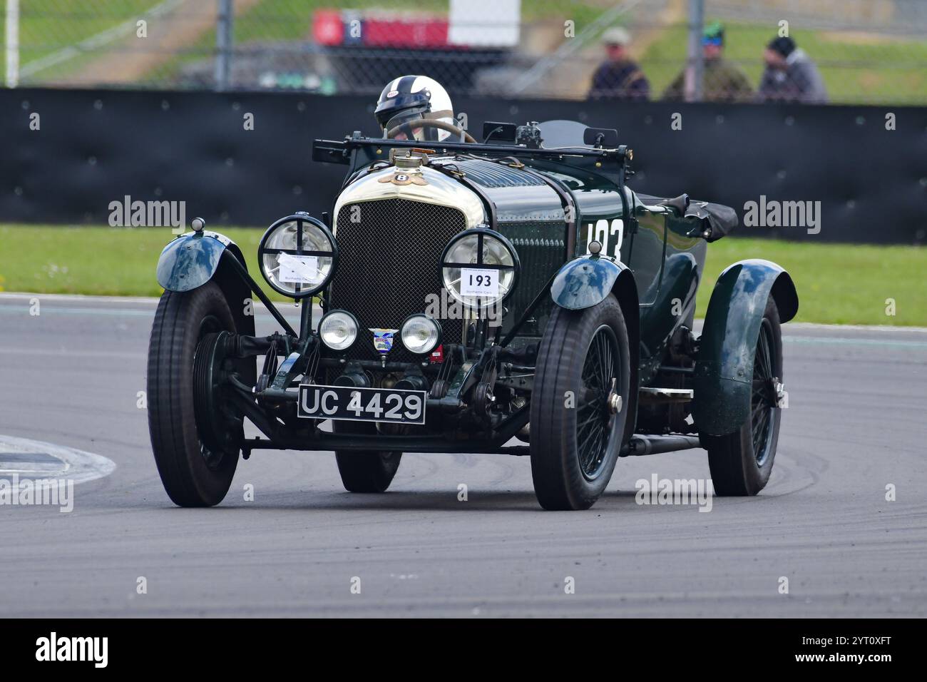Peter Bradfield, Bentley 4½ Litre, GP Italia & Lanchester Trophies ...