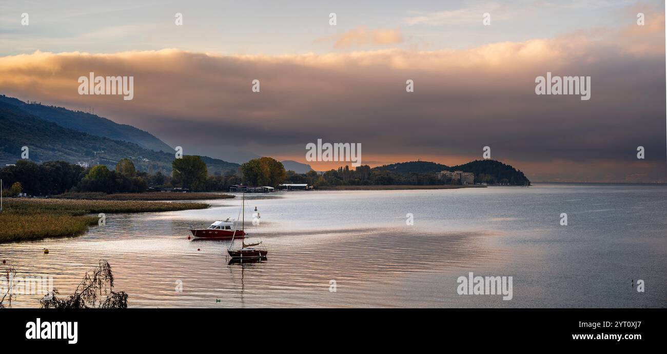 Ohrid landmarks, North Macedonia Stock Photo - Alamy