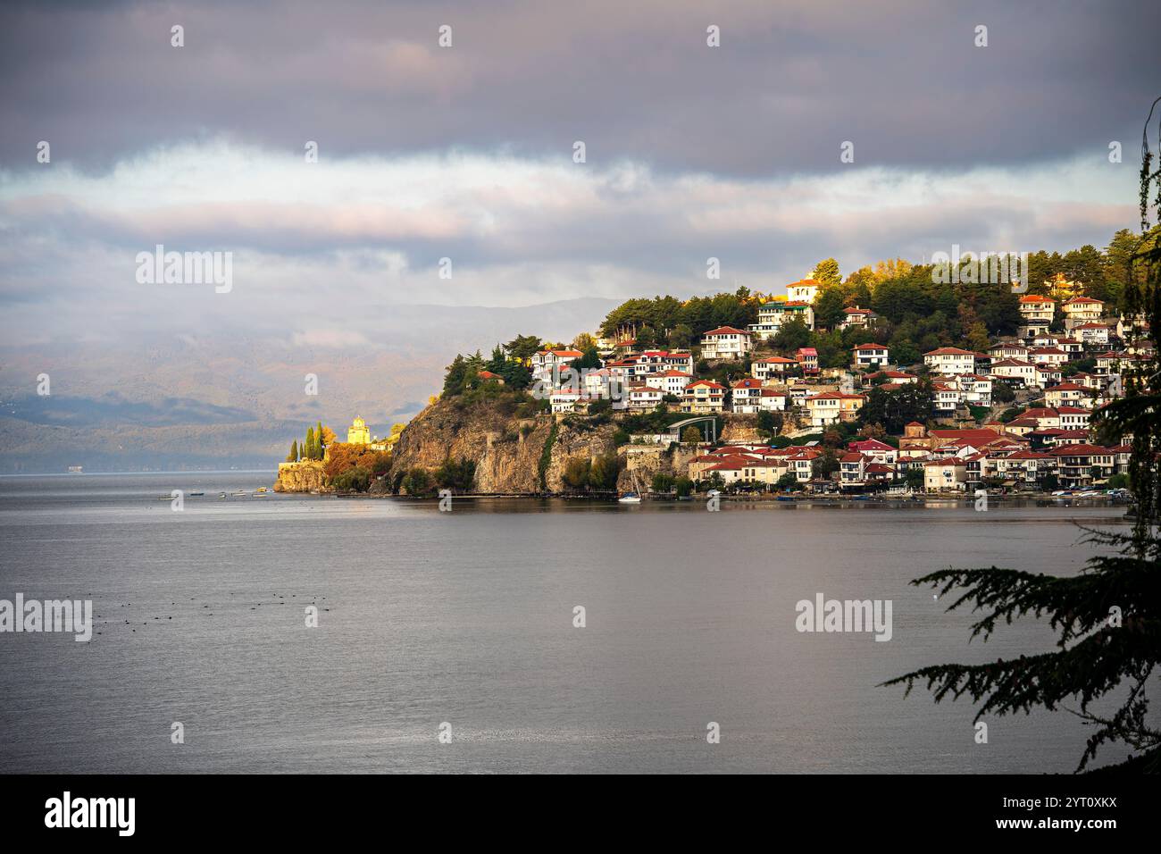 Ohrid landmarks, North Macedonia Stock Photo - Alamy