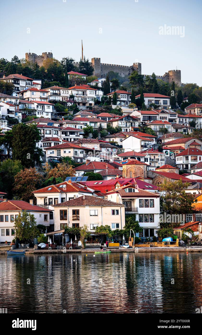 Ohrid landmarks, North Macedonia Stock Photo - Alamy