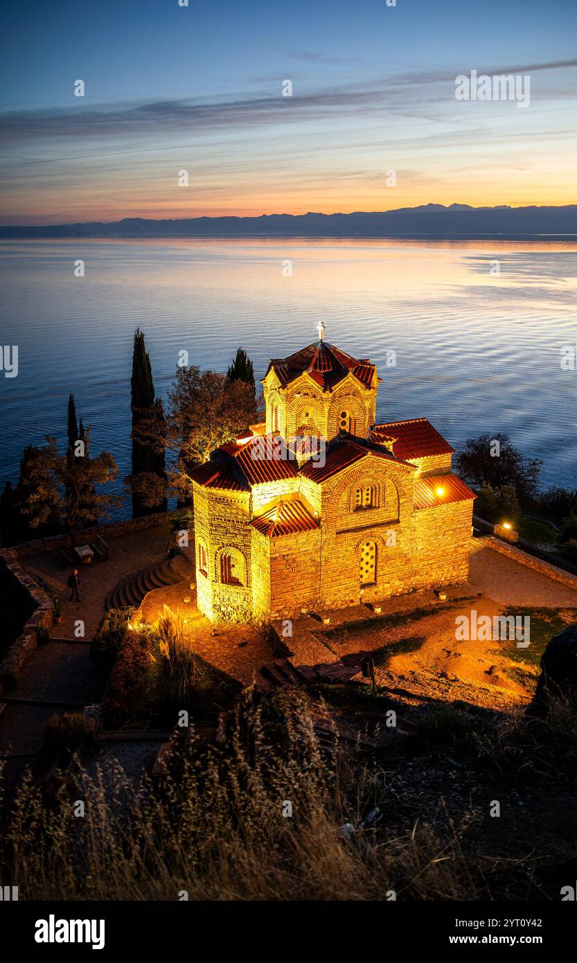 Ohrid landmarks, North Macedonia Stock Photo - Alamy