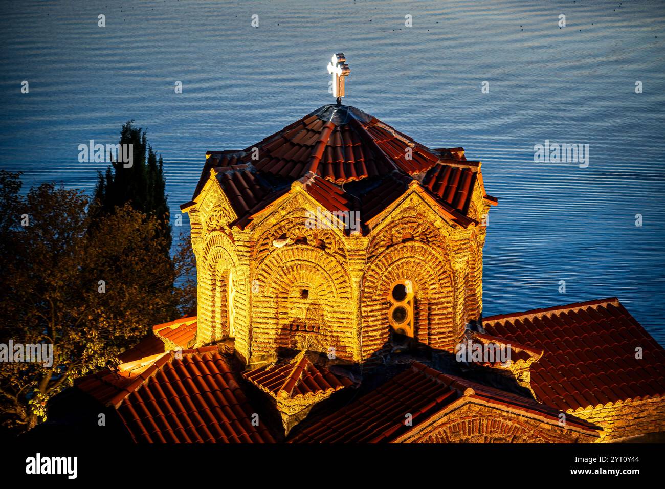Ohrid landmarks, North Macedonia Stock Photo - Alamy
